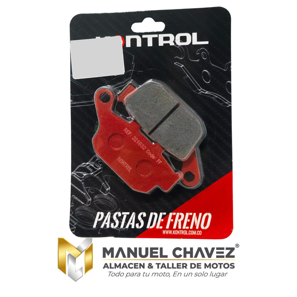 PASTILLA F/D TRAS RTX 150/ADVENTURE 250/FREWIND 650 KONTROL ...
